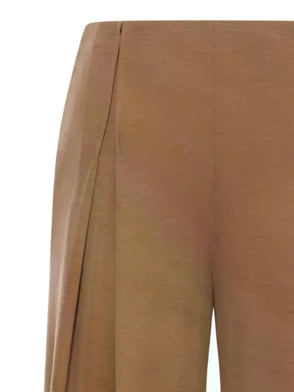 Max Mara Pleated Palazzo Pants