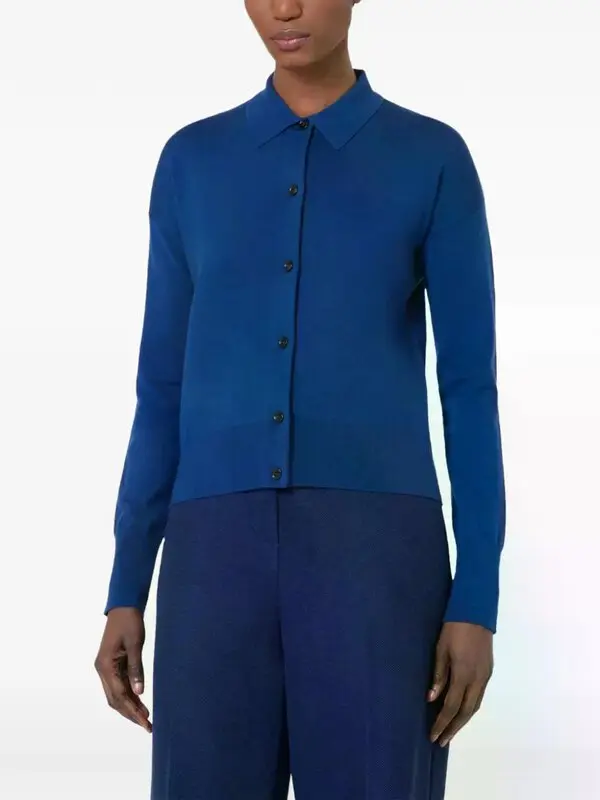 Max Mara Medeola Cardigan - Blue