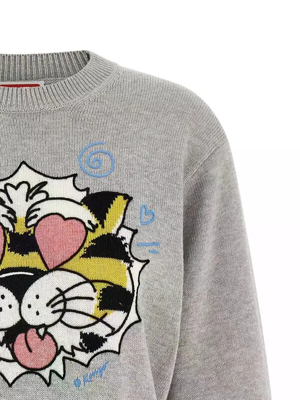 Kenzo Intarsia Wild Tiger Knitwear