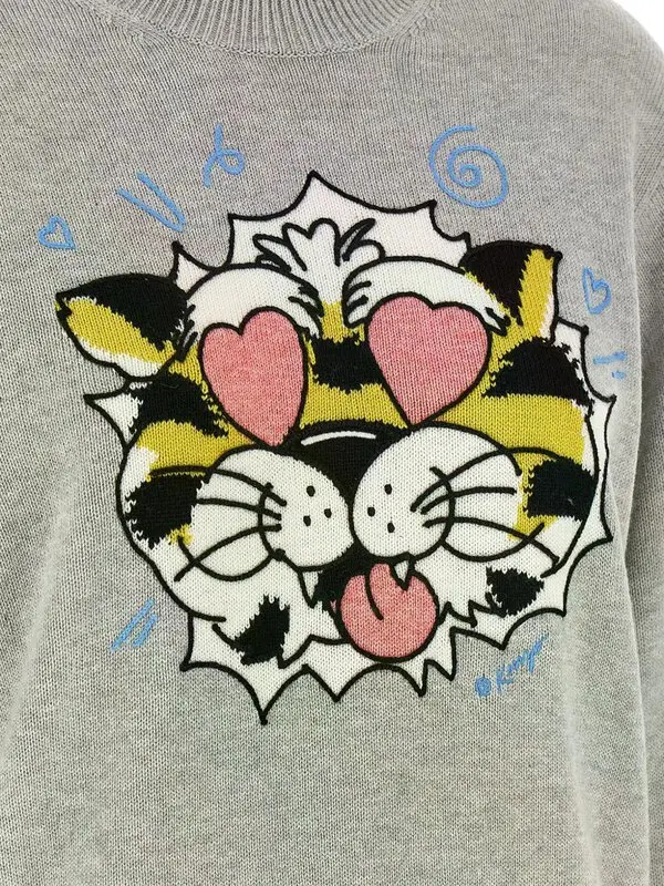 Kenzo Intarsia Wild Tiger Knitwear