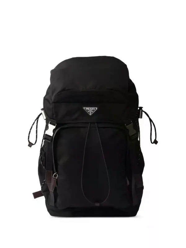 Prada Re-nylon Backpack - Black