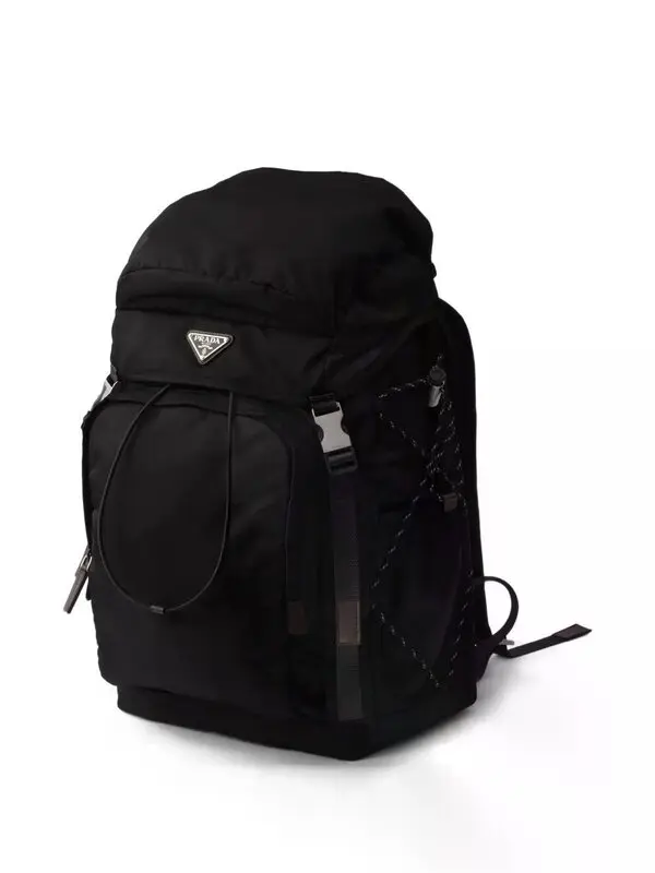 Prada Re-nylon Backpack - Black