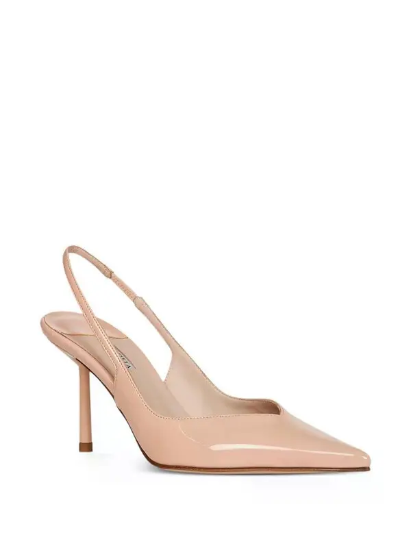 LE SILLA Pointed-toe Slingback Pumps - Neutrals