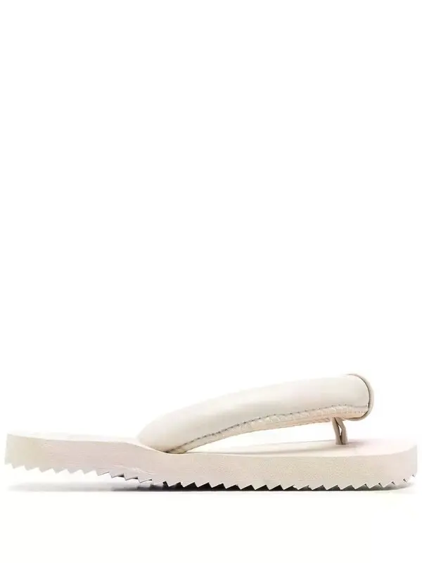 YUME YUME Padded Strap Flip Flops - Neutrals