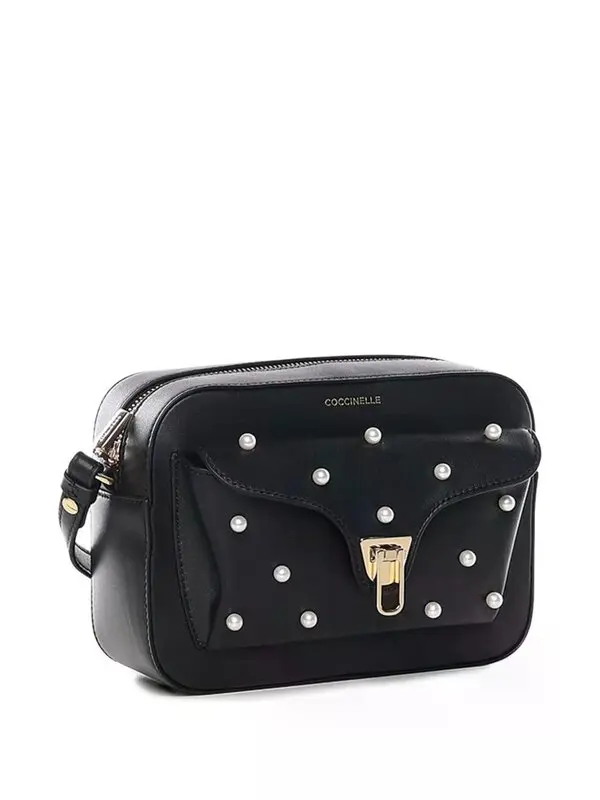 COCCINELLE Pearl-embellished Shoulder Bag