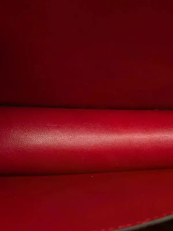 Celine 2016 Medium Calfskin Classic Box Crossbody Bag - Red