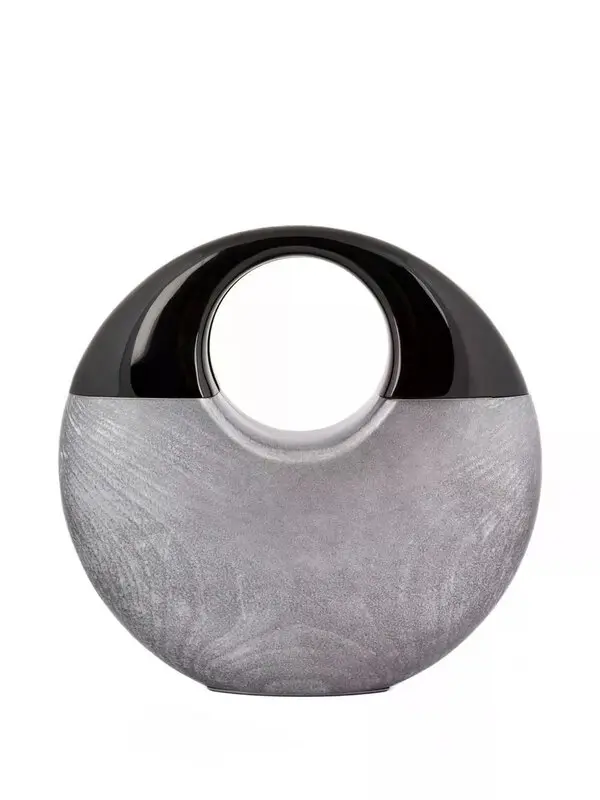 GEMY MAALOUF Glossy-effect Clutch