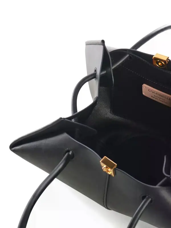 COCCINELLE Leather Shoulder Bag - Black