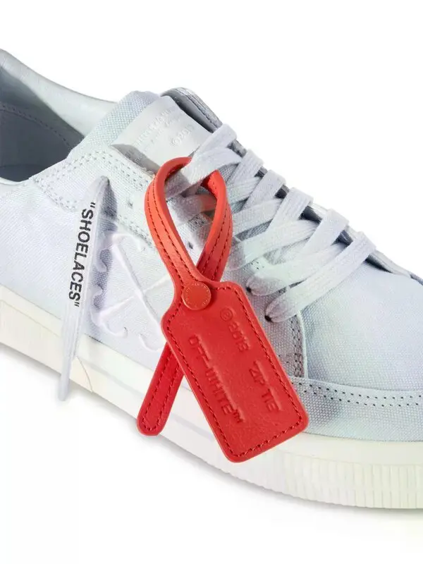 Off-White Low Vulcanized Canvas Sneakers