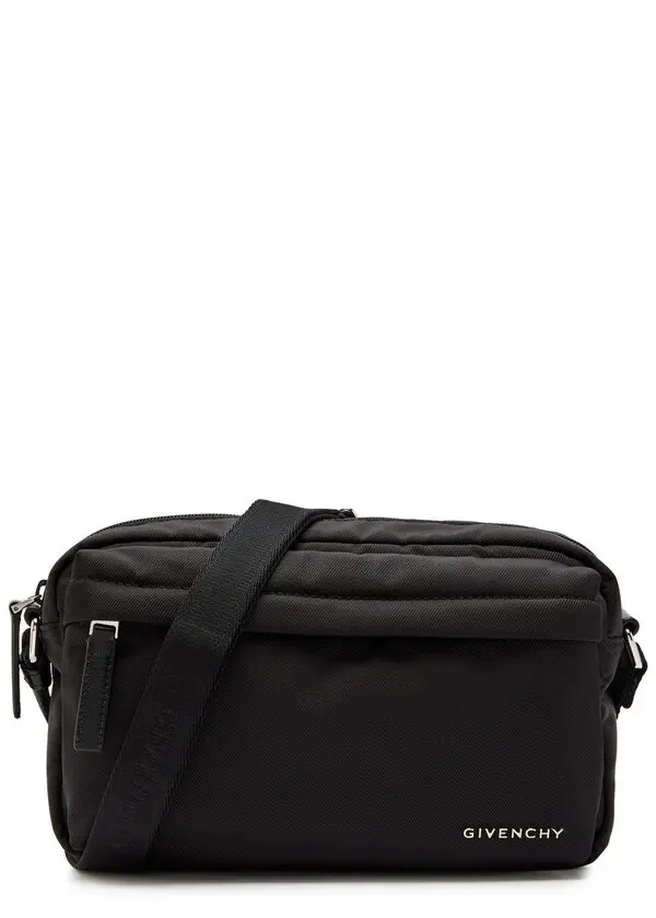 Givenchy Essential Nylon Camera Crossbody Bag - Black