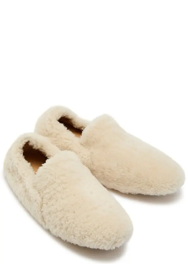 Le Monde Beryl Orlando Mocassin Shearling Flats