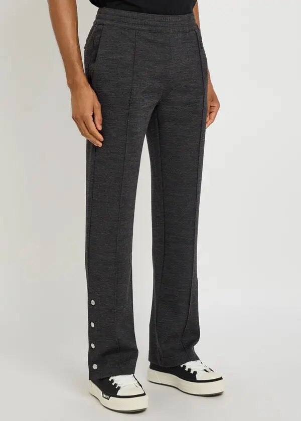 Givenchy Logo-appliquéd Straight-leg Track Pants