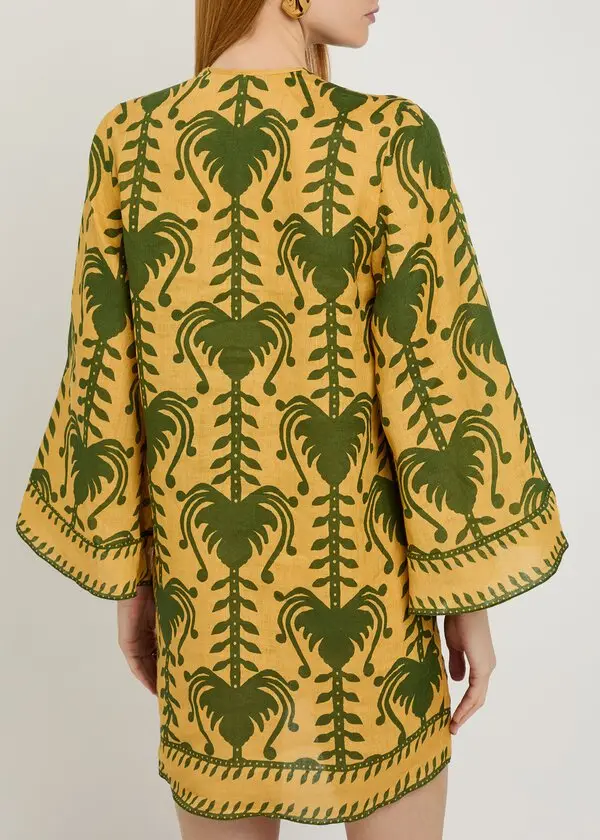 Johanna Ortiz Printed Linen Tunic