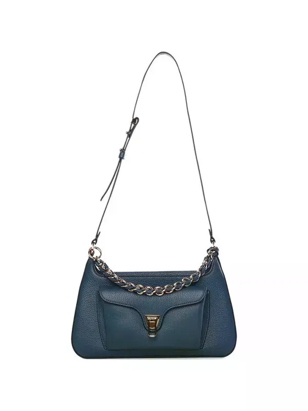 COCCINELLE Chain-detail Shoulder Bag - Blue