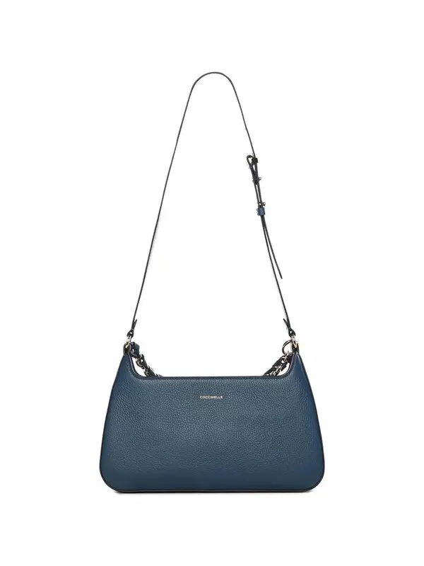 COCCINELLE Chain-detail Shoulder Bag - Blue