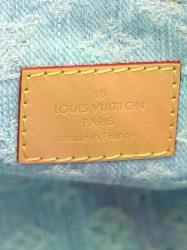 LOUIS VUITTON 2021-2026 Monogram Denim Let Go Satchel