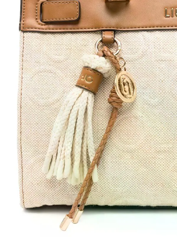 Liu Jo Jacquard Bamboo Tote Bag