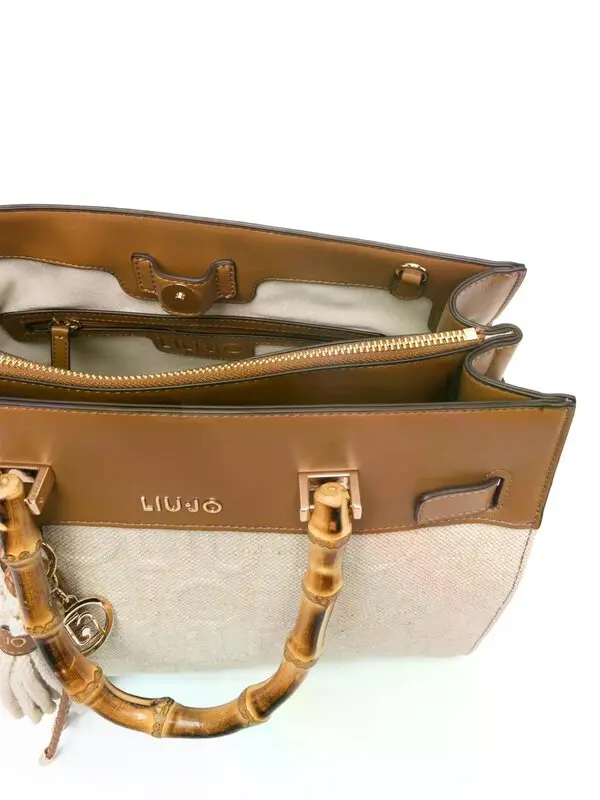 Liu Jo Jacquard Bamboo Tote Bag