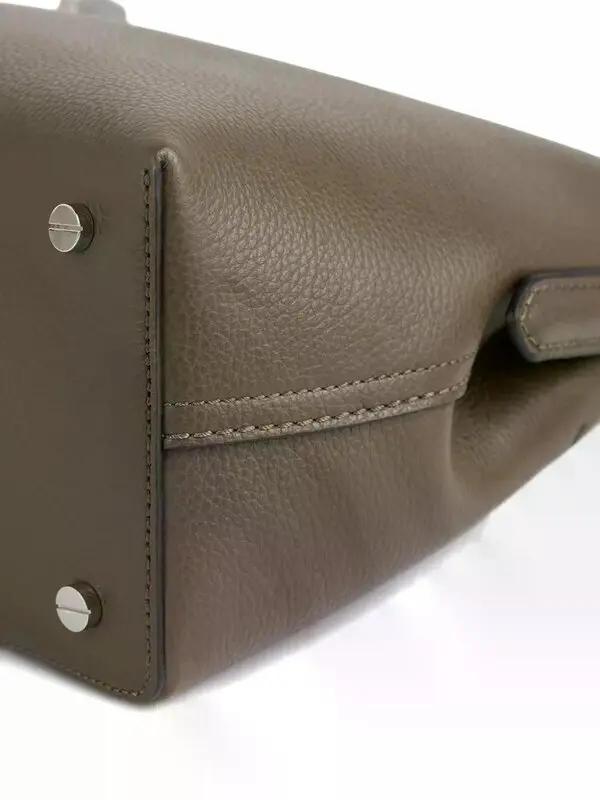 TOTEME T-lock Leather Tote Bag