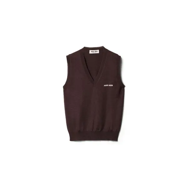 Miu Miu Wool Sweater Vest