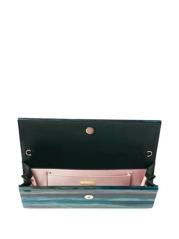 JIMMY CHOO Sweetie Chain Clutch Bag - Blue