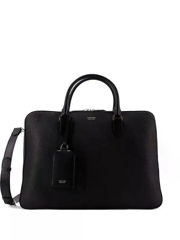 TOM FORD Top Handle Briefcase - Black