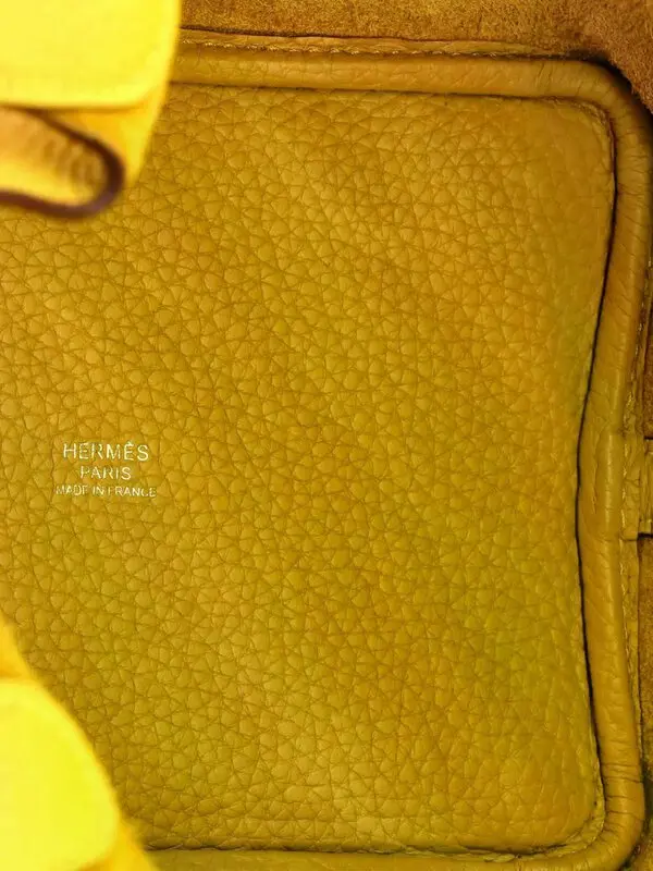 Hermès Picotin Lock Bag Clemence Pm - Yellow