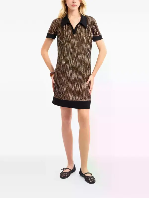 GEMY MAALOUF Studded T-shirt Mini Dress