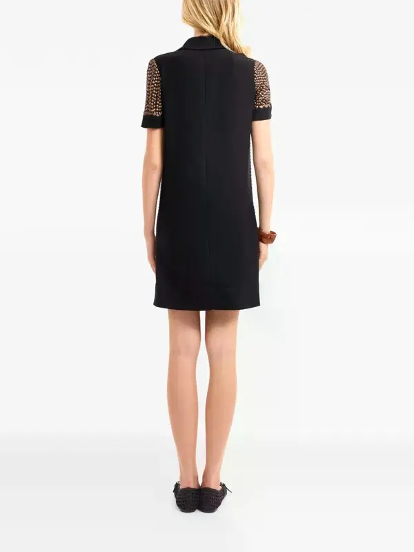 GEMY MAALOUF Studded T-shirt Mini Dress