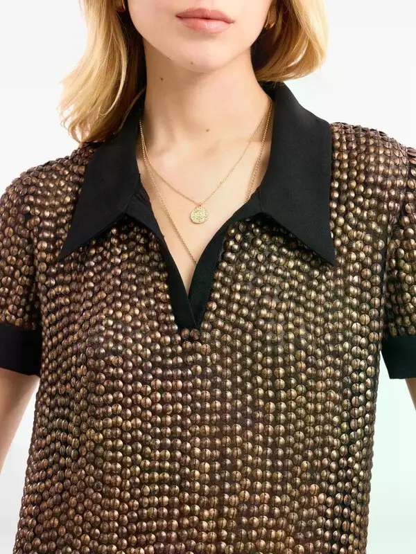 GEMY MAALOUF Studded T-shirt Mini Dress