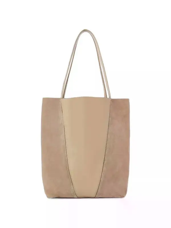 Chloé Paneled Tote Bag - Neutrals