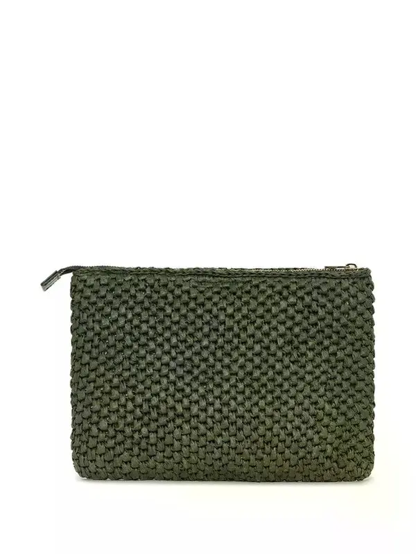 ANINE BING Woven Logo Pouch