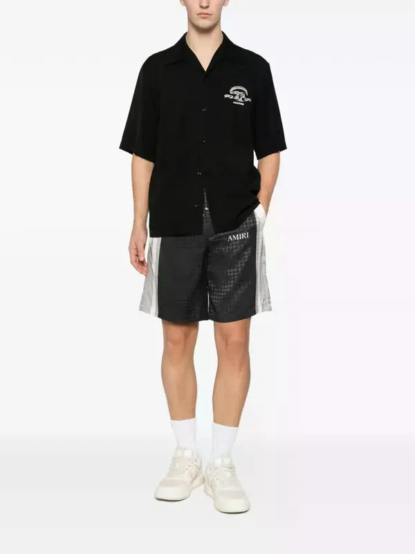 Amiri Ma Quad Drawstring Patterned Shorts