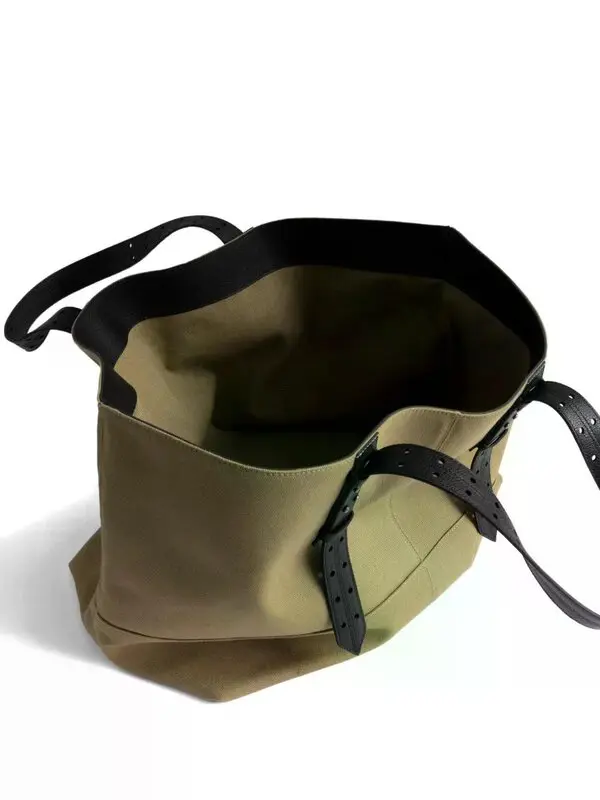 Zadig&Voltaire Leather-trimmed Canvas Tote Bag - Neutrals