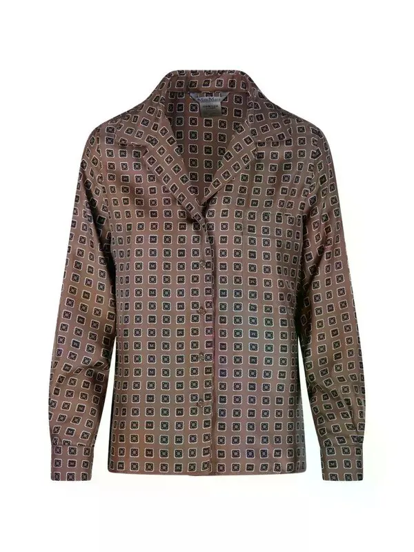 Max Mara Patterned Shirt