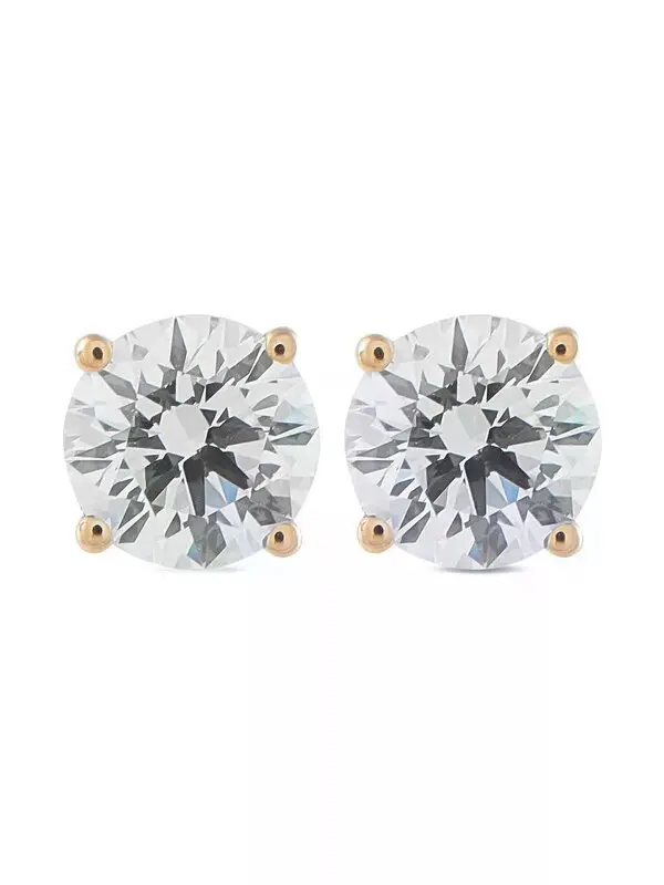 LB EXCLUSIVE Lab-grown Diamond Stud Earrings - White