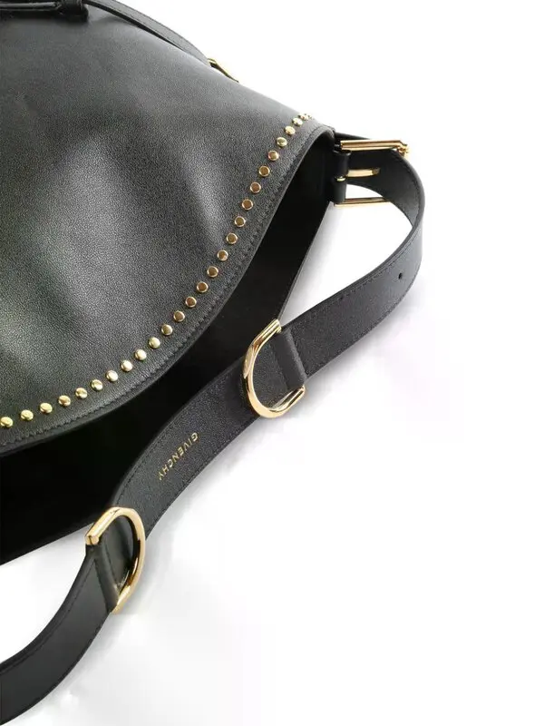 Givenchy Voyou Studded Buckle Shoulder Bag
