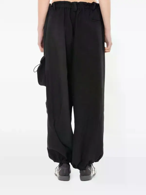 Y3 Logo-print Drawstring Cargo Pants
