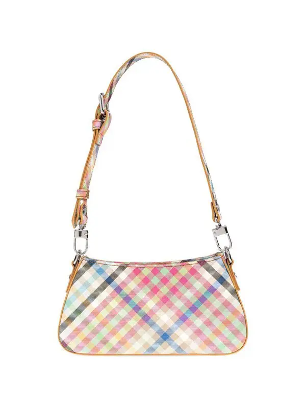 VIVIENNE WESTWOOD Tasha Check-pattern Shoulder Bag