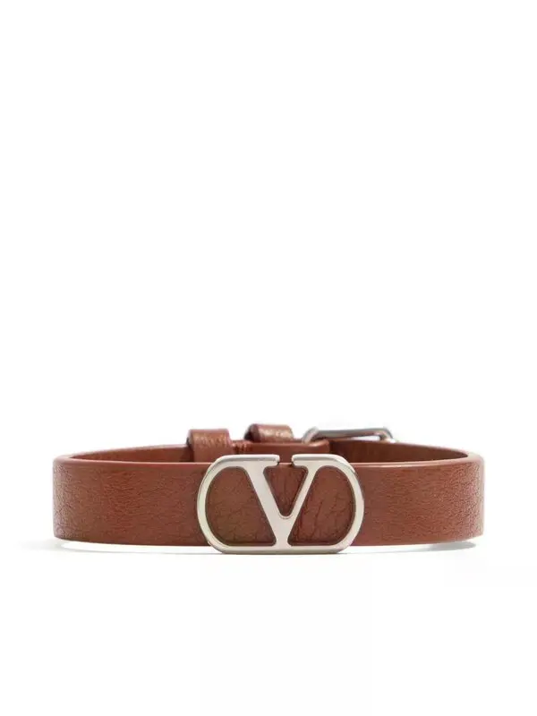 Valentino Garavani Vlogo Bracelet - Brown