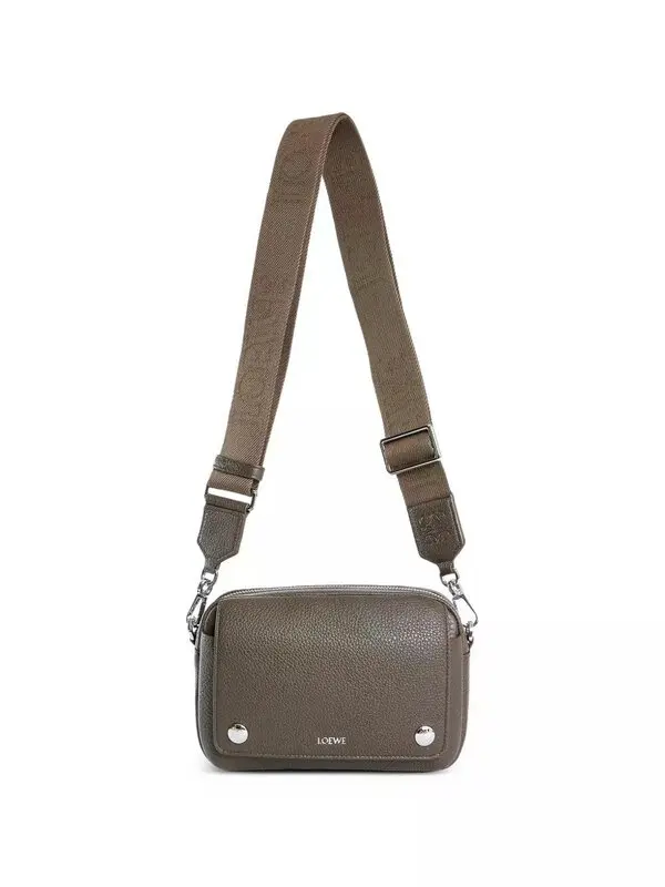 Loewe Pebble Messenger Bag - Brown