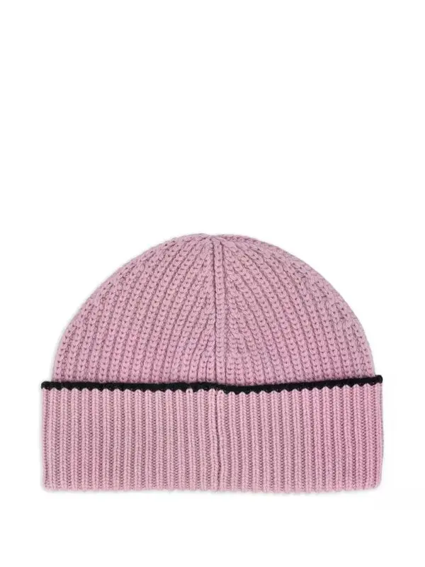 Chloé Encoeur Ribbed Beanie Hat