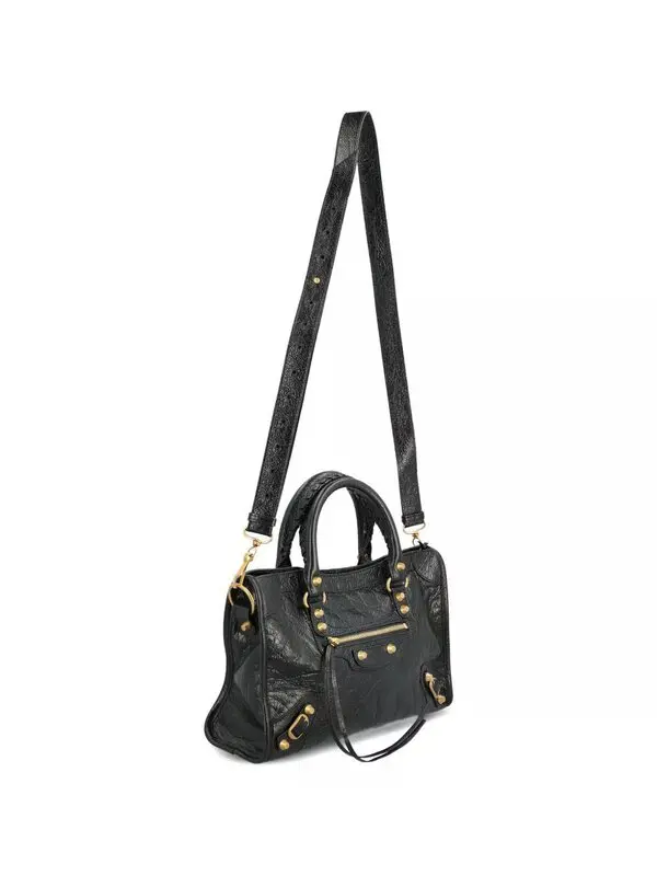 Balenciaga City Studded Leather Tote Bag