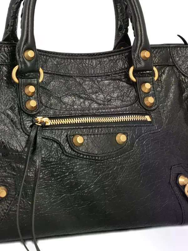 Balenciaga City Studded Leather Tote Bag