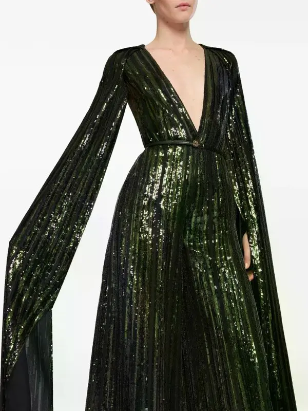 Elie Saab Sequin-embellished Jumpsuit