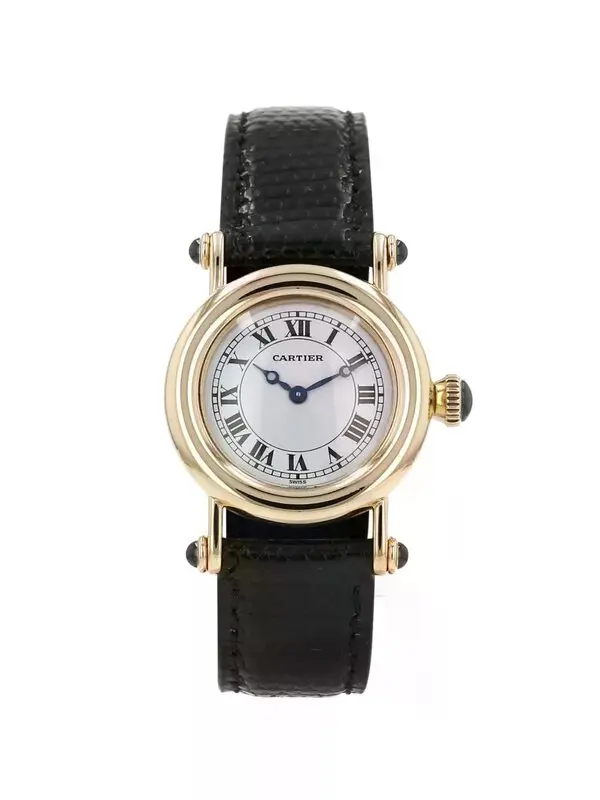CARTIER 1990's Diabolo 27mm Watch - White