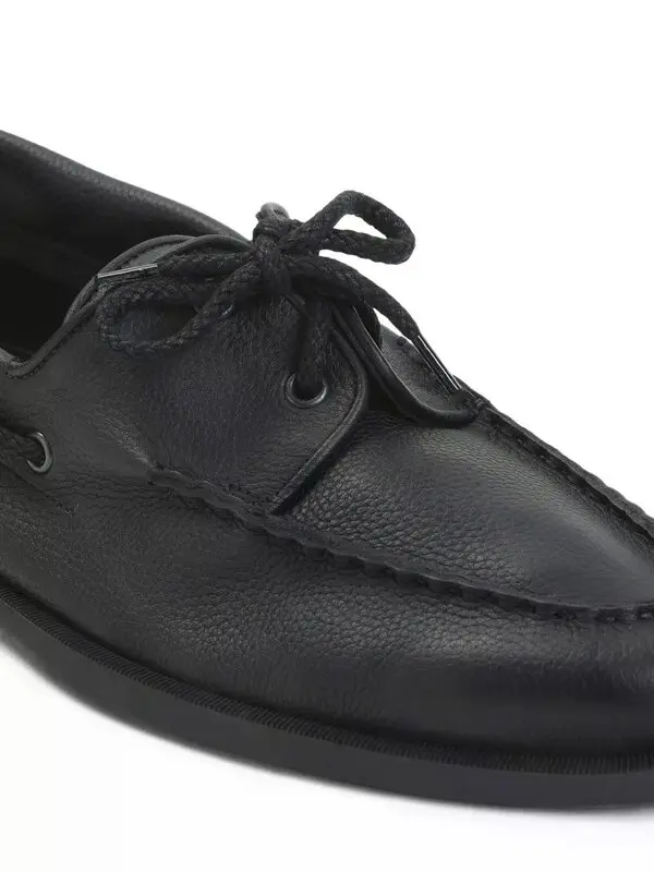 John Lobb Round-toe Boat Shoes