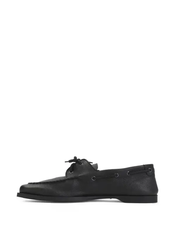 John Lobb Round-toe Boat Shoes