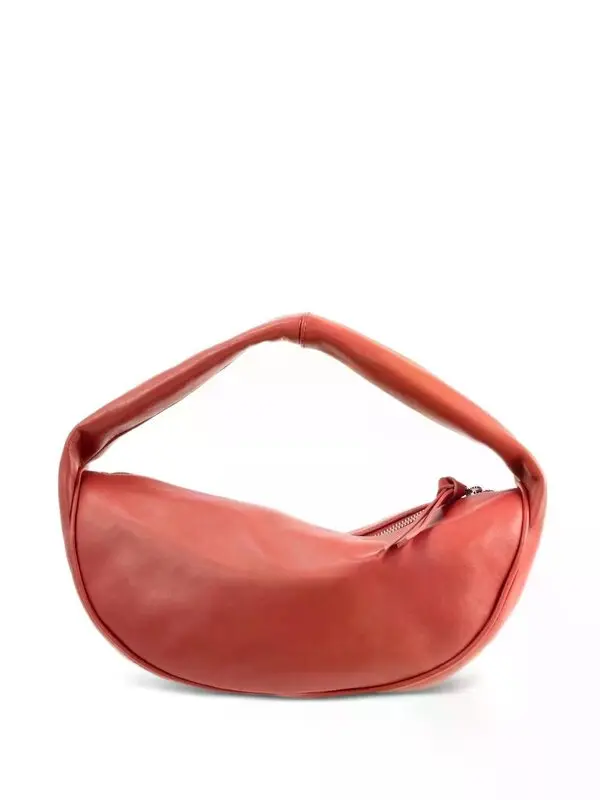 By Far Cush Leather Shoulder Bag - Red