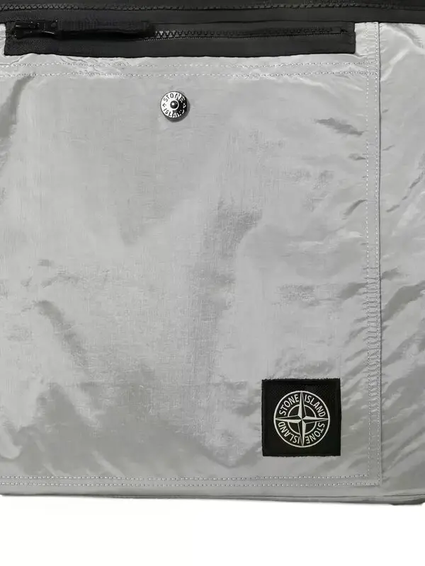 Stone Island Logo Patch Tote Bag